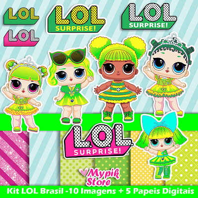 Mega Pack Com todos os Kits LOL Surprise