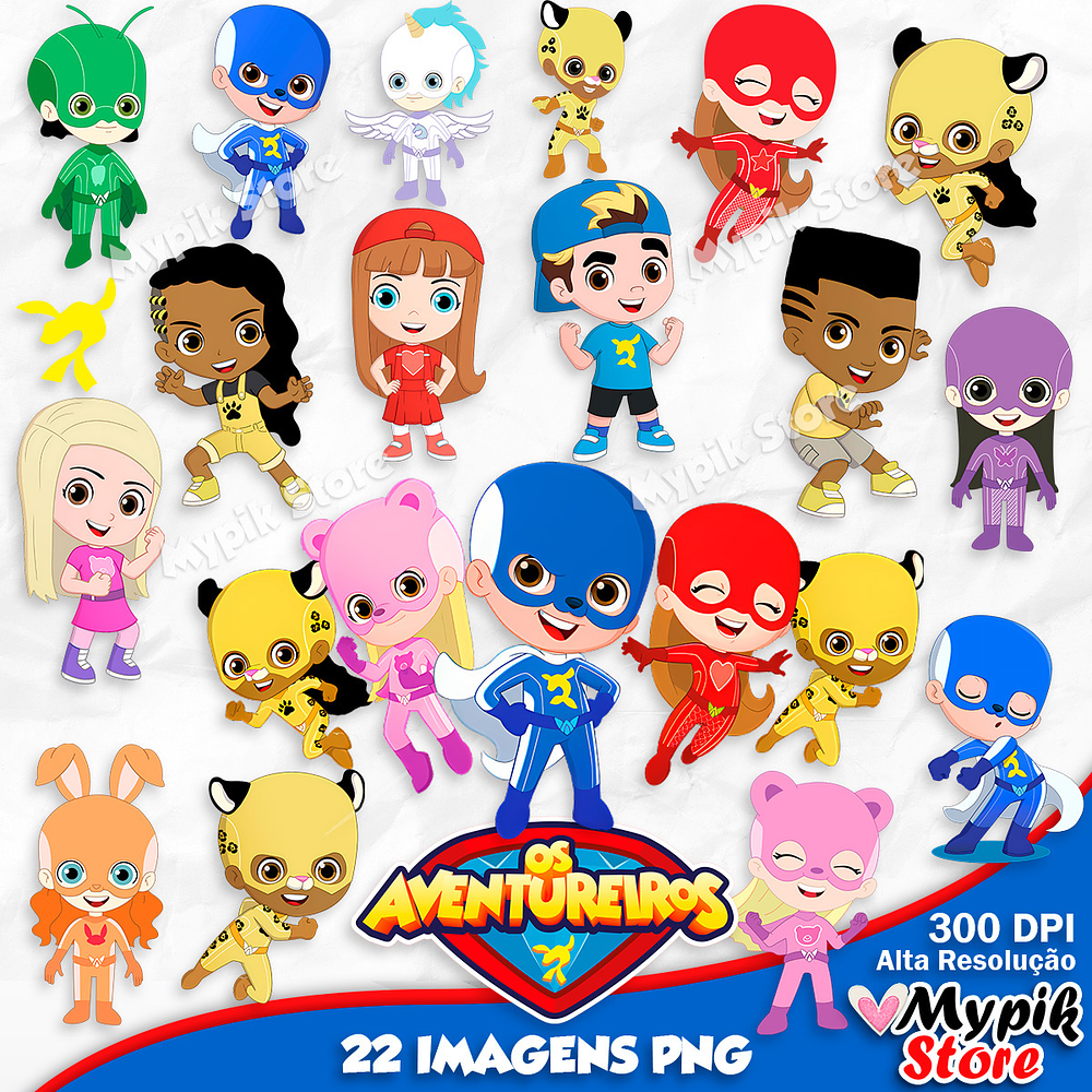 Kit Digital Luccas neto Os Aventureiros