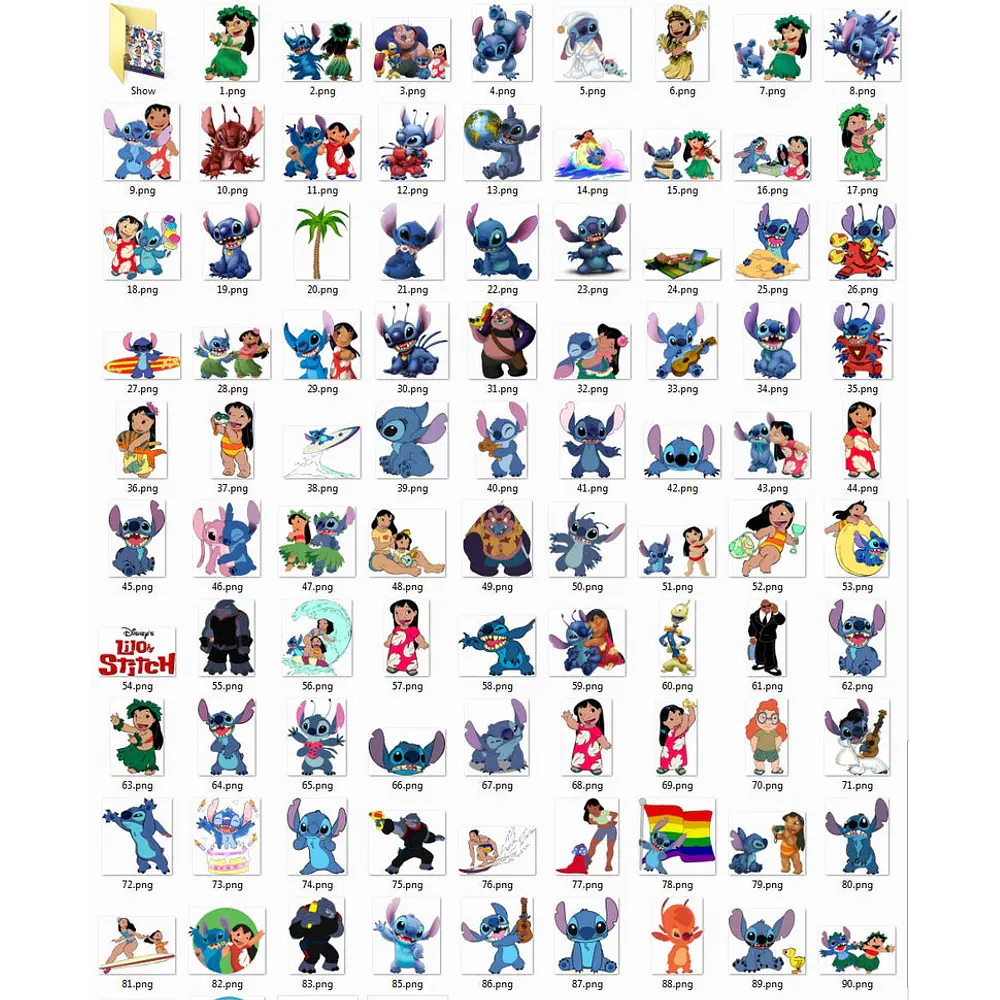 Kit Digital Lilo e Stitch