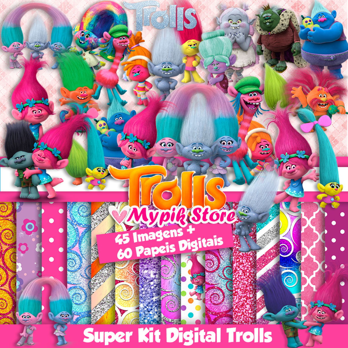 Kit Colección Trolls Digitales
