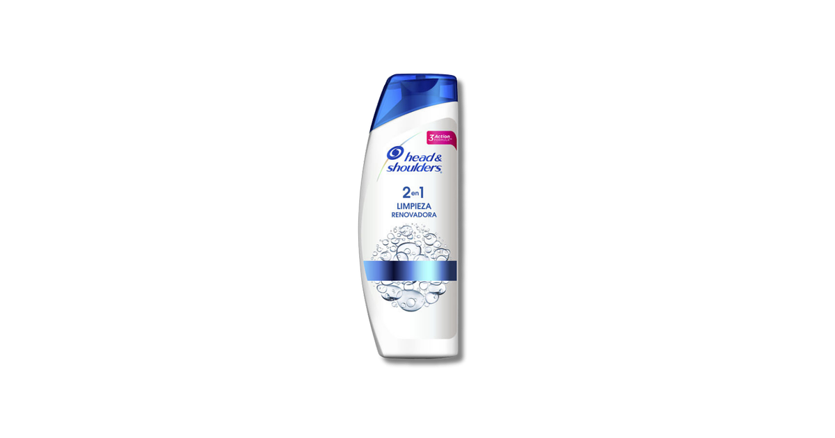 SHAMPOO HEAD & SHOULDERS 375ML 2EN1 LIMPIEZA RENOVADORA