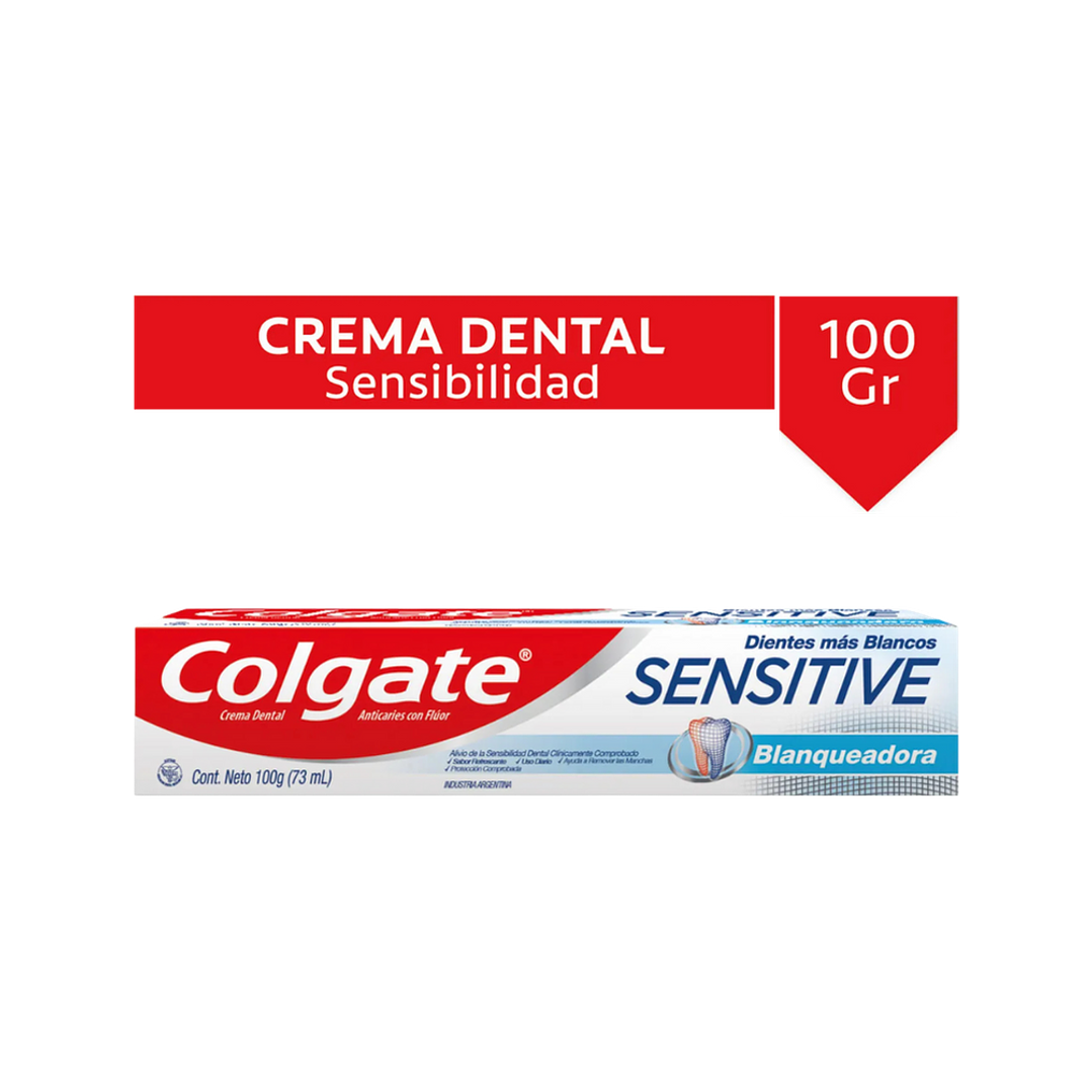 PASTA DENTAL COLGATE SENSITIVE BLANQUEADORA 100G