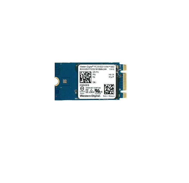 SSD Western Digital WD 512GB SN520 M.2 PCIe Gen 3.0 x2 NV...