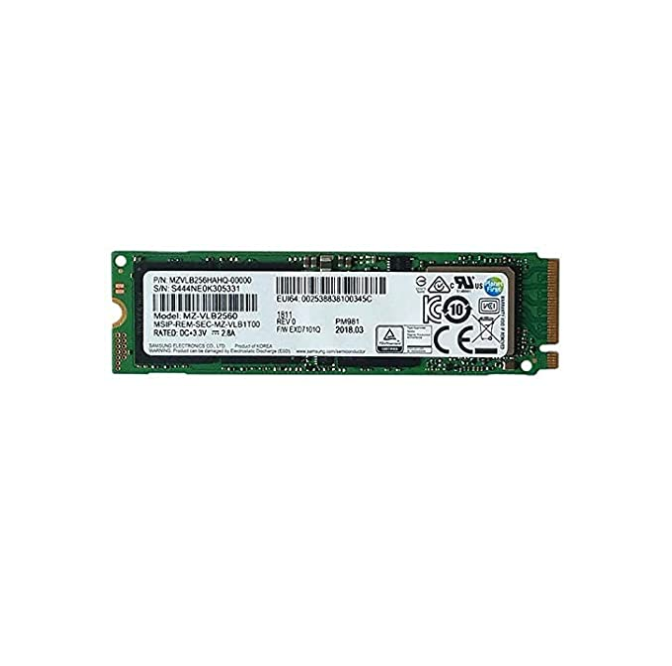 SSD Samsung 256Gb M.2 NVMe PCIe MZVLB256HAHQ-000H1