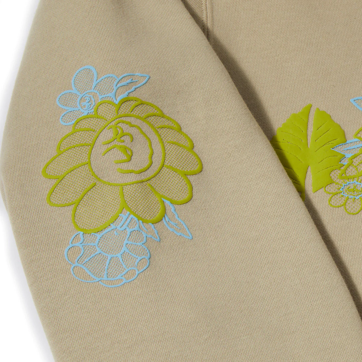 BUDDY BLOOM PULLOVER HOODIE SAND