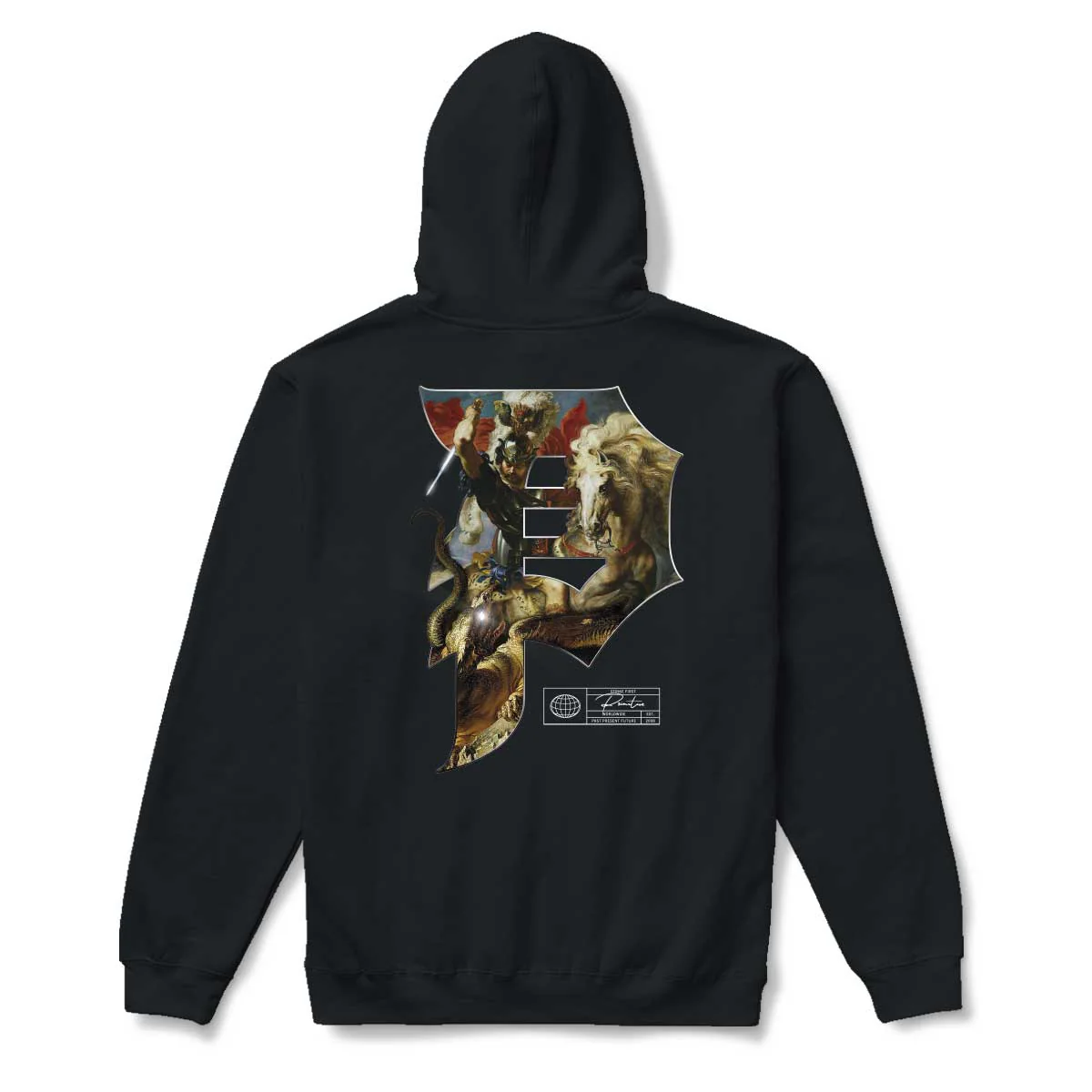 PRIMITIVE VICTORY HOODIE BLACK