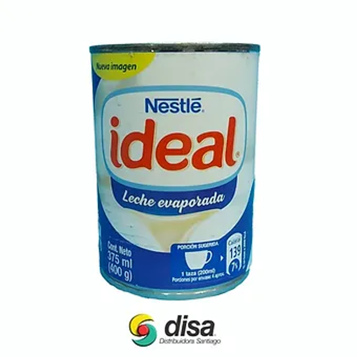 LECHE EVAPORADA IDEAL 400gr. | DISA 2021 SpA