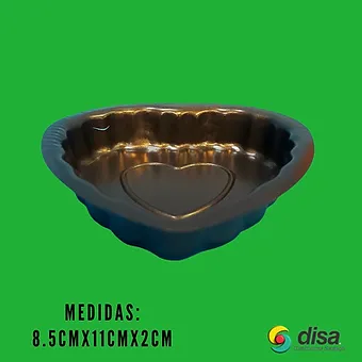 MOLDE CORAZON INDIVIDUAL (8.5x11x2) | DISA 2021 SpA