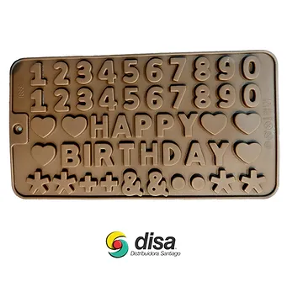 MOLDE BOMBON HAPPY BIRTHDAY | DISA 2021 SpA
