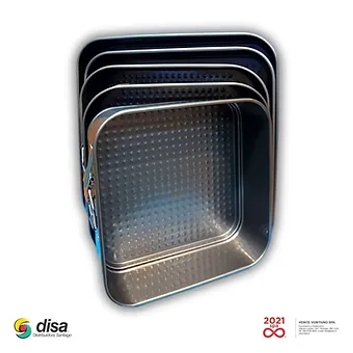 MOLDE CUADRADO 26cms | DISA 2021 SpA