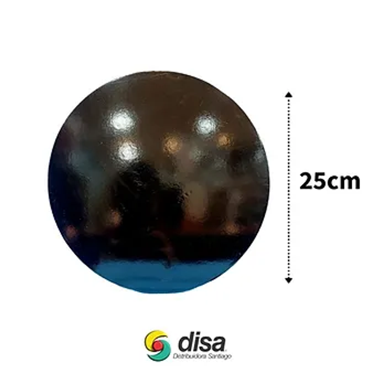 BASE CARTON LISA NEGRA 25 cm | DISA 2021 SpA