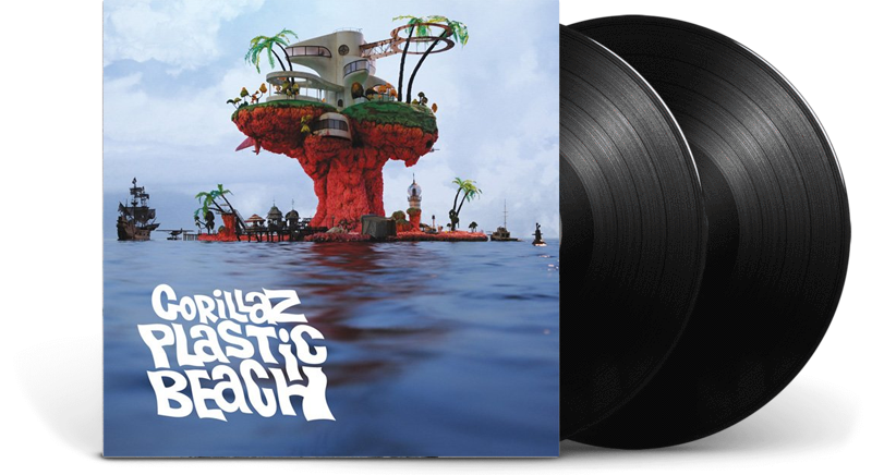 GORILLAZ - PLASTIC BEACH - 2 VINILOS