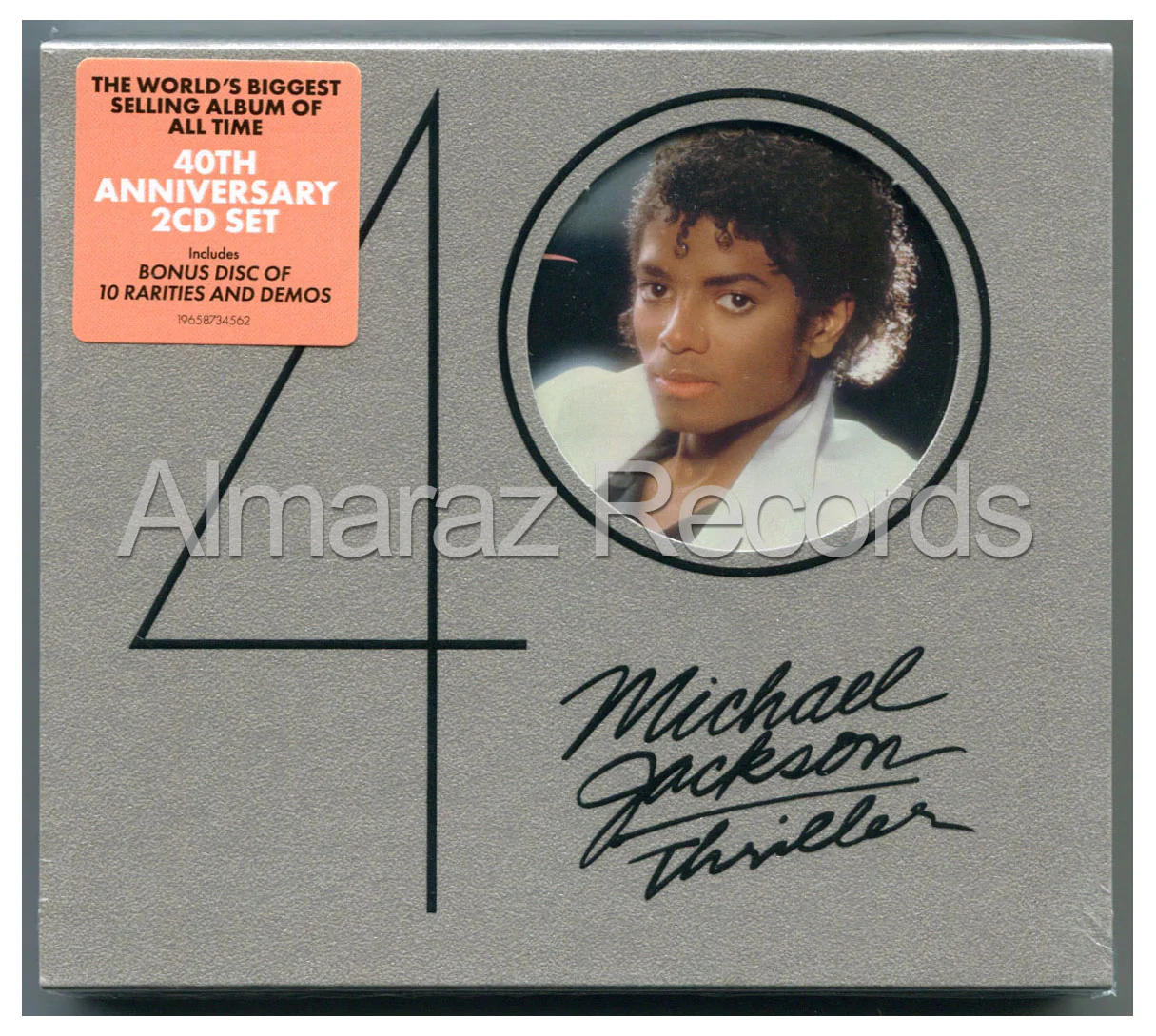 MICHAEL JACKSON--- THRILLER--- 40TH ANNIVERSARY ---2CD