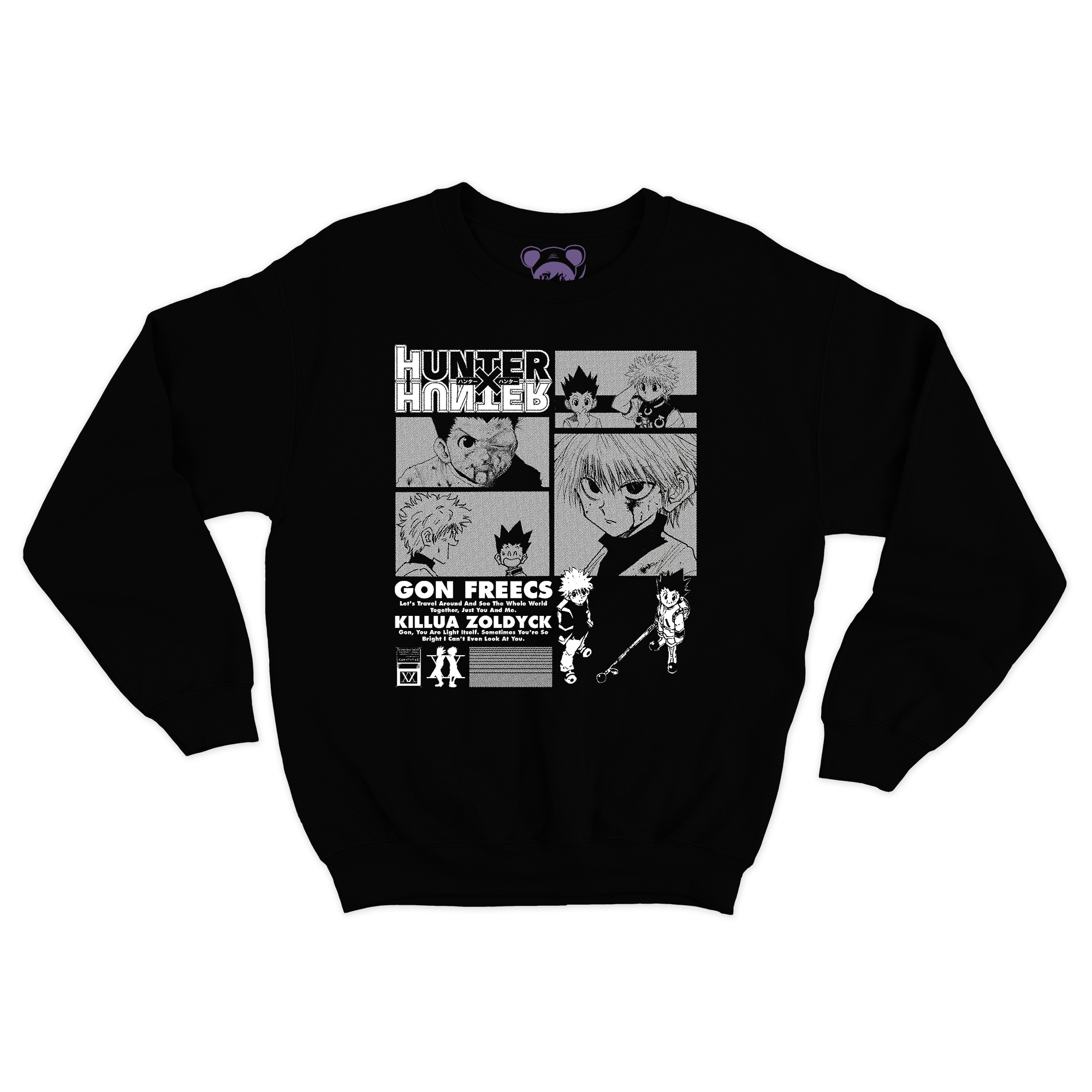 Gon X Killua X Amistad (Polerón Cuello Polo)