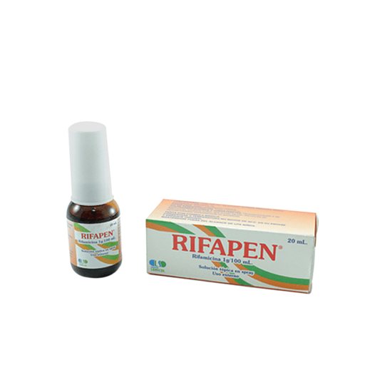 RIFAPEN 1% SPRAY X 20 ML- RIFAMICINA- AH ROBINS- CUM- LOTE-