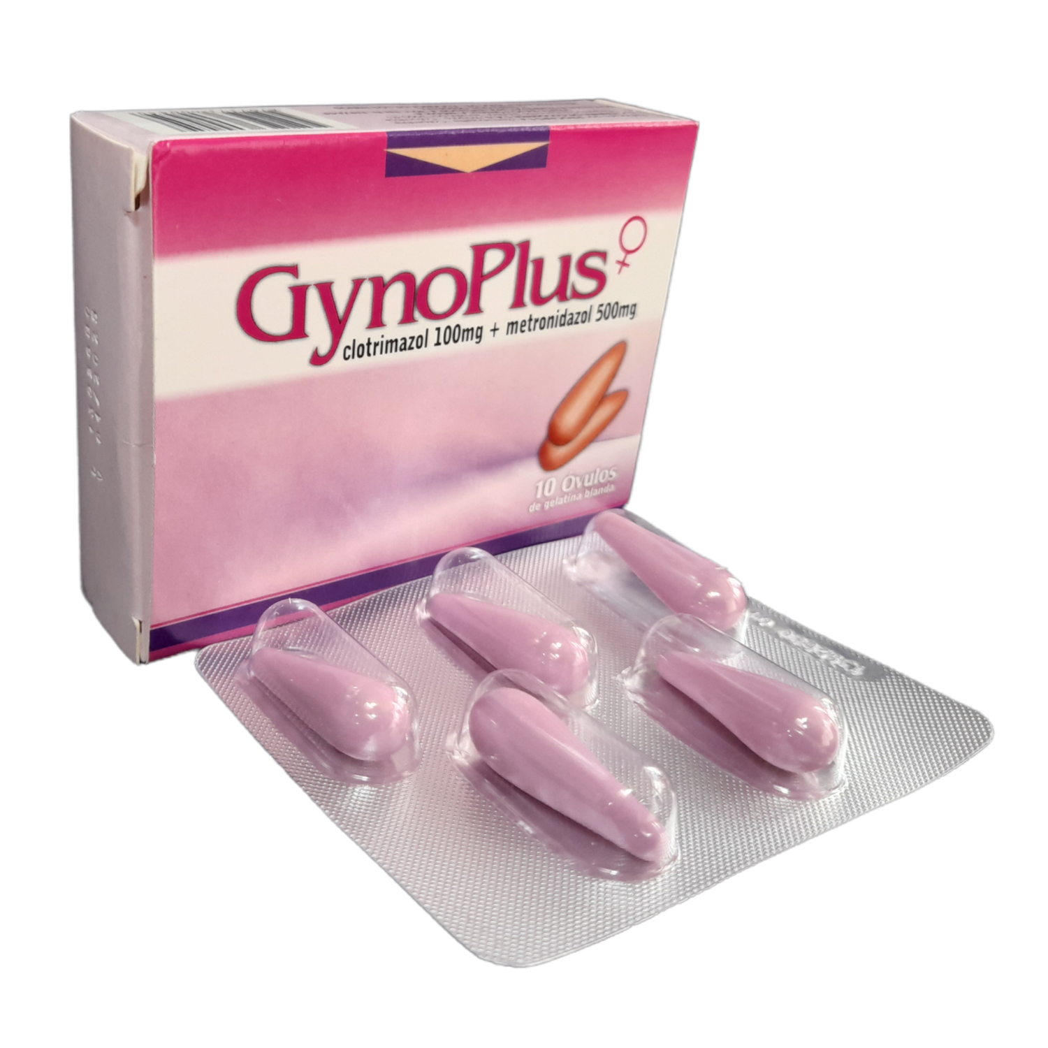 GYNOPLUS X 10 OVULOS -CLOTRIMAZOL+ METRONIDAZOL-FARMA