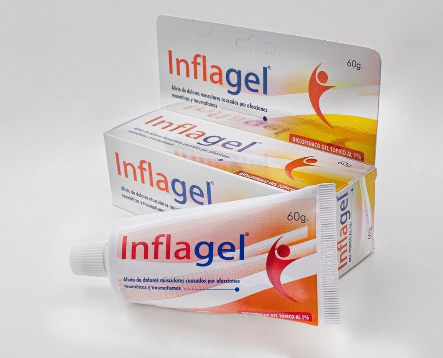 INFLAGEL 1% GEL X 60 GR -CLOTRIMAZOL + NEOMICINA + BETAME...