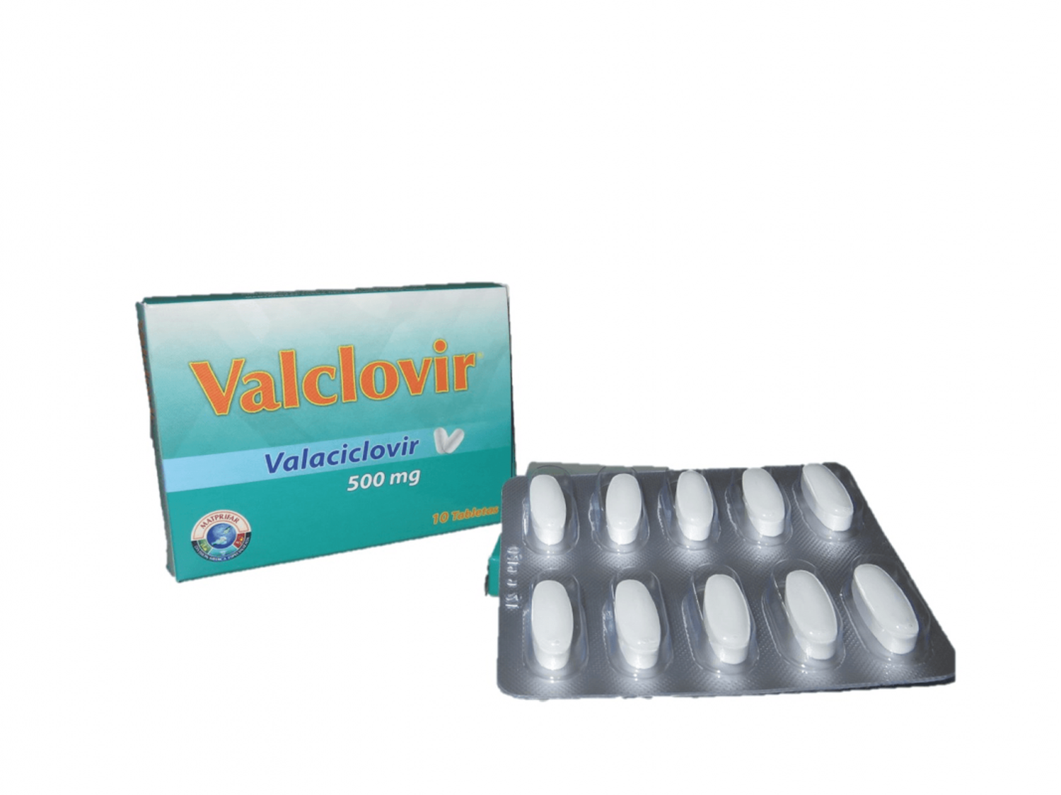 VALCLOVIR 500 MG X 10 TAB -VALACICLOVIR-LABQUIFAR