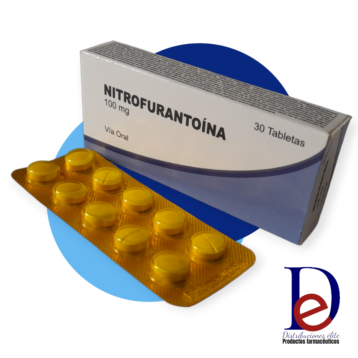 NITROFURANTOINA 100 MG X 30 TAB- - AVANPHARMA- CUM- VTO OCT