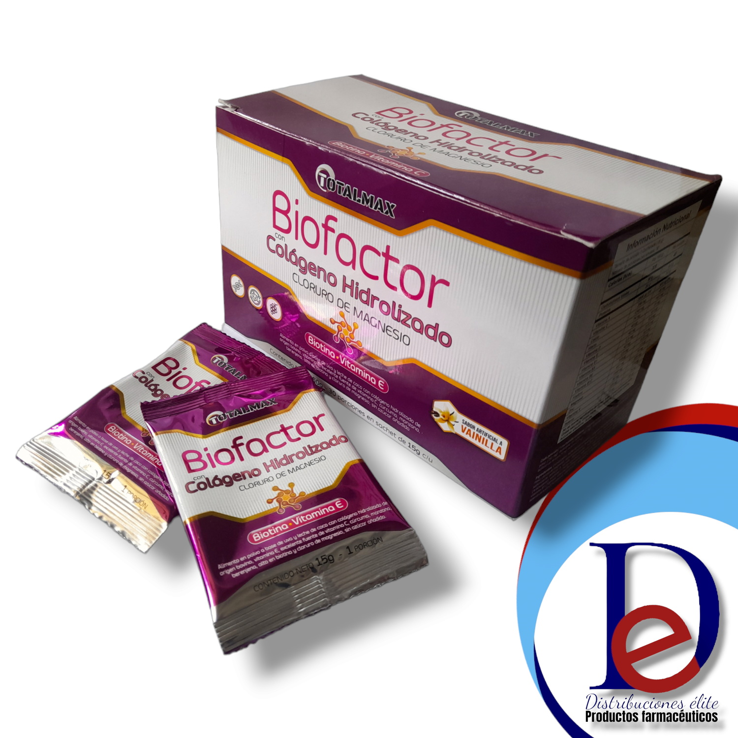 BIOFACTOR POLVO X 30 SBS X 15 GR- COLAGENO HIDROLIZADO+ CLOR