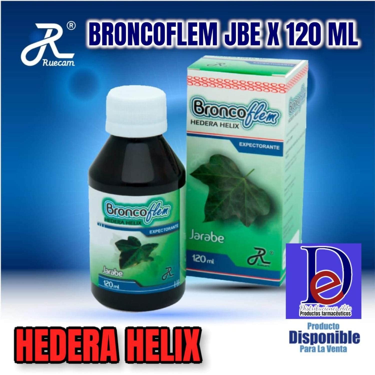 BRONCOFLEM JBE X 120 ML -HEDERA HÉLIX-RUECAM