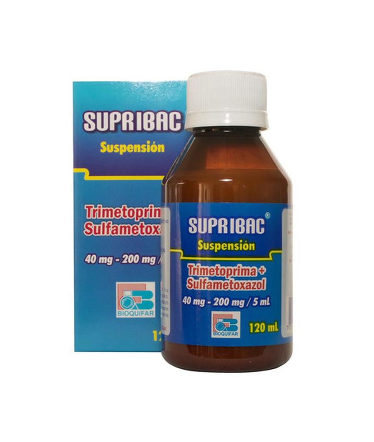 SUPRIBAC 240MG/5ML SUSP X 120 ML -TRIMETOPRIM + SULFAMET...