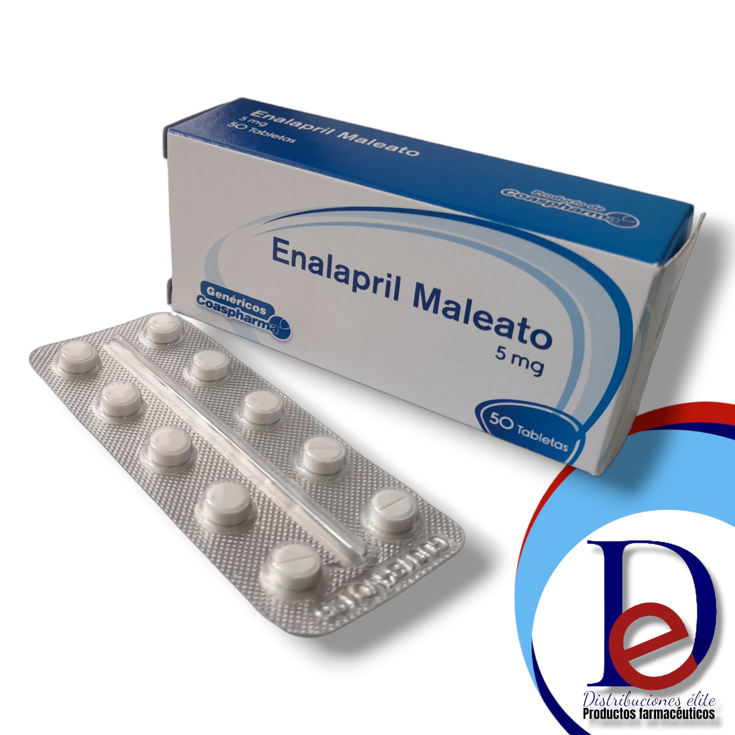 ENALAPRIL 5 MG X 50 TAB --COASPHARMA