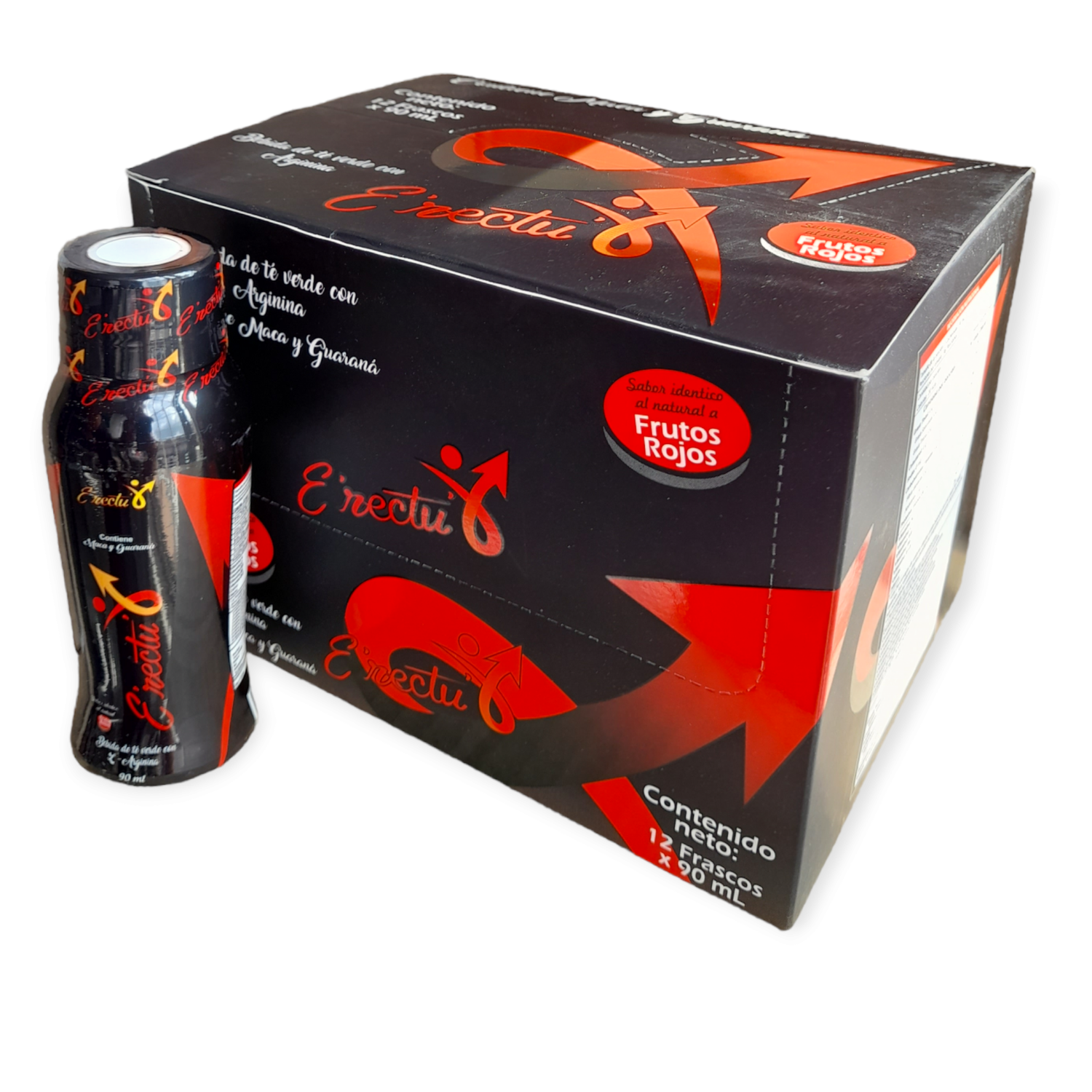 ERECTUS JBE X 90 ML DISP X 12 UNID -POTENCIALIZADOR SEXUA...