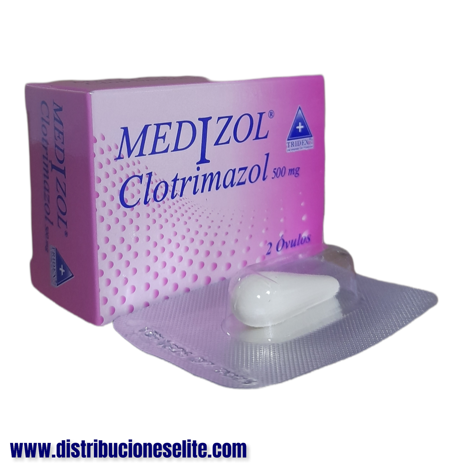 MEDIZOL 500 MG X 2 OVULOS -CLOTRIMAZOL-TRIDEX
