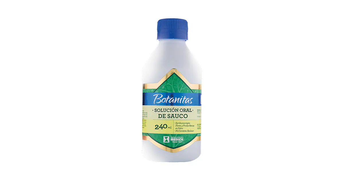 JARABE DE SAUCO X 240 ML --MEDICK