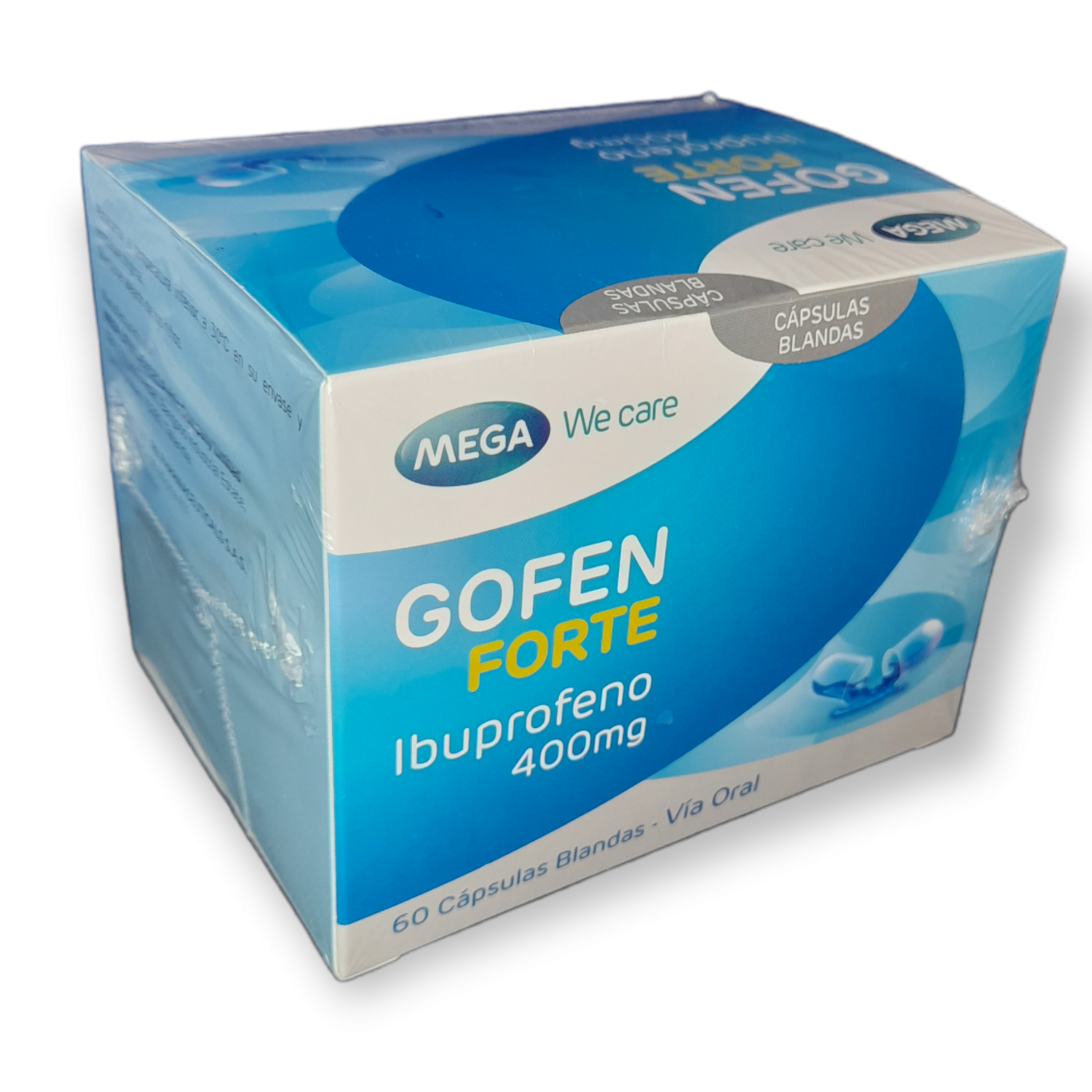 GOFEN FORTE X 60 CAP- IBUPROFENO 400MG- RB PHARMACEUTICALS