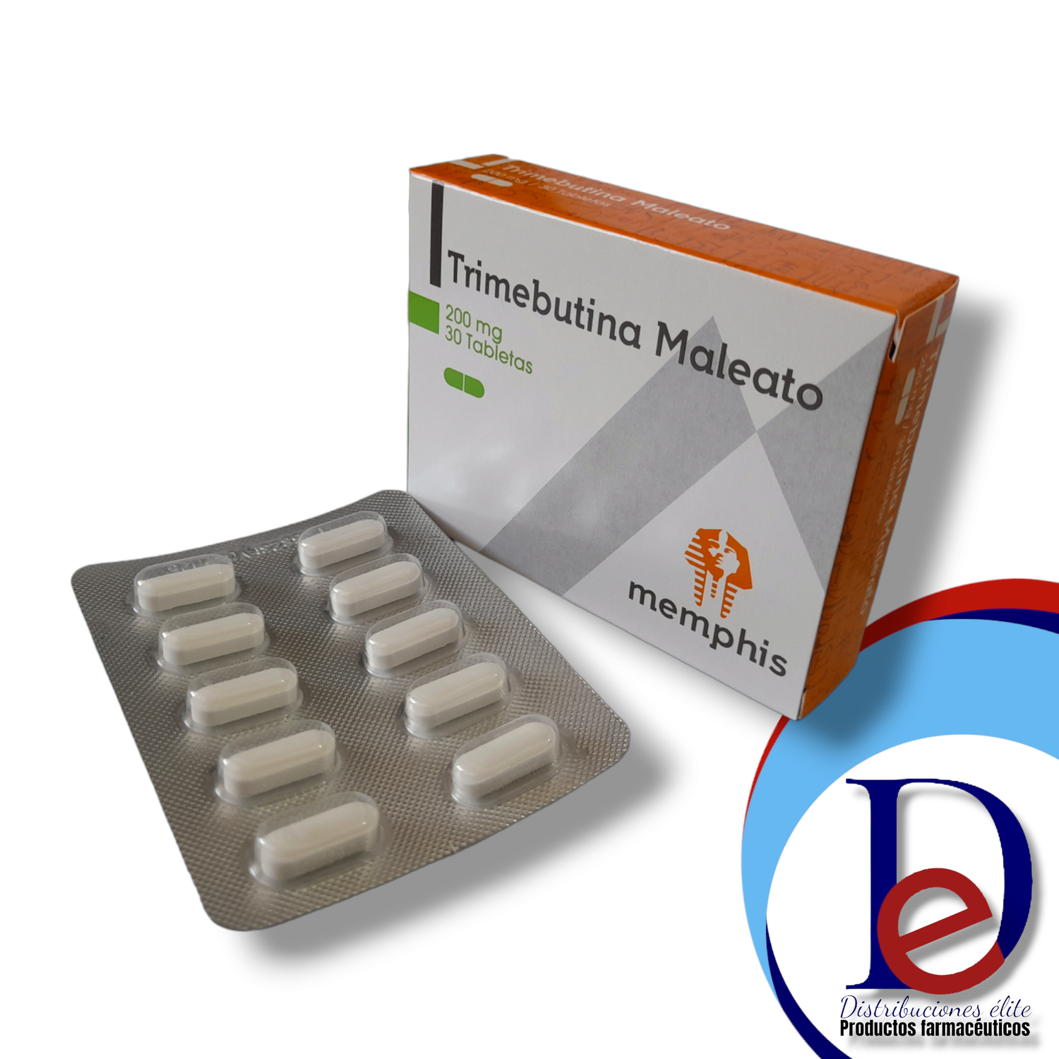 TRIMEBUTINA 200 MG X 30 TAB --MEMPHIS