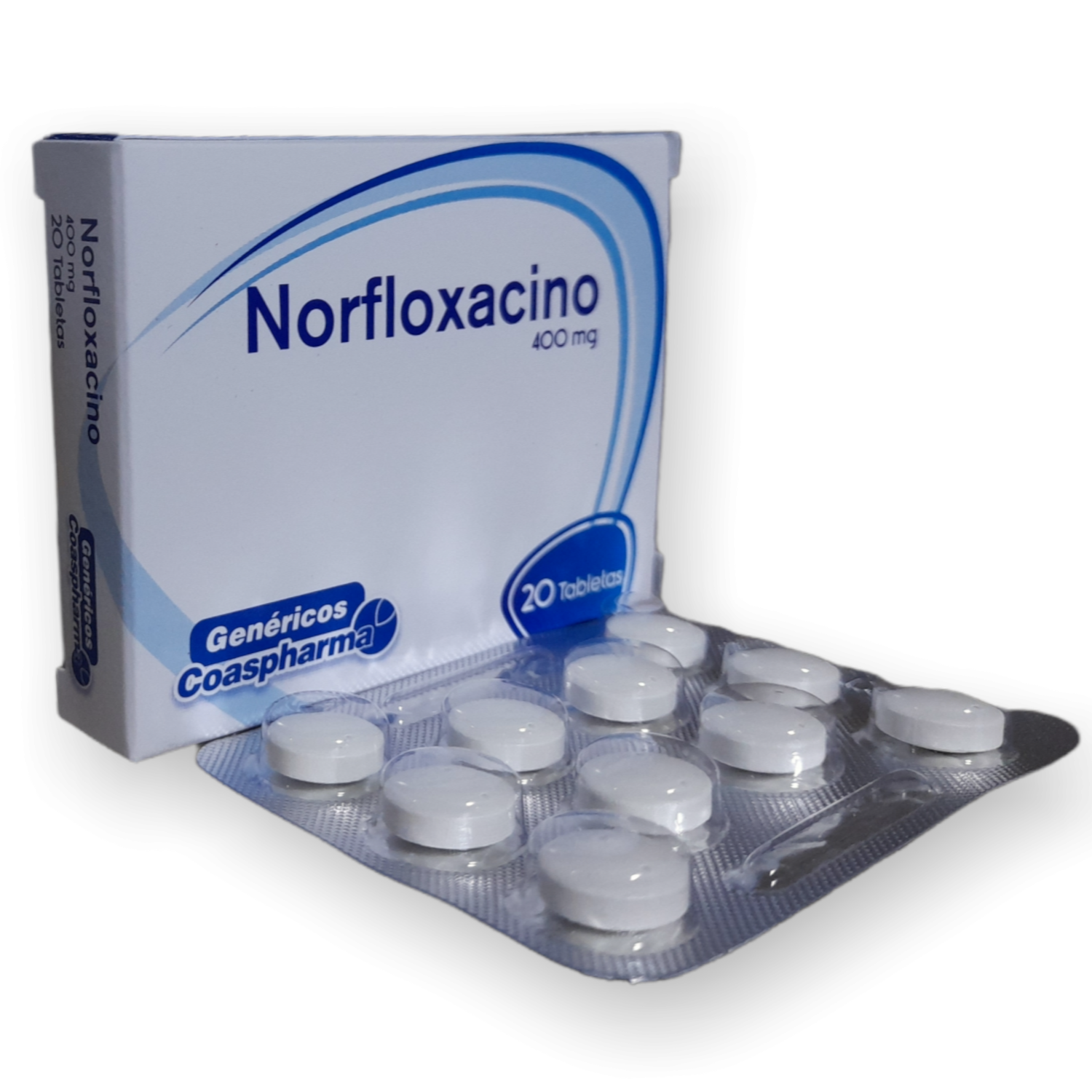 NORFLOXACINO 400 MG X 20 TAB --COASPHARMA