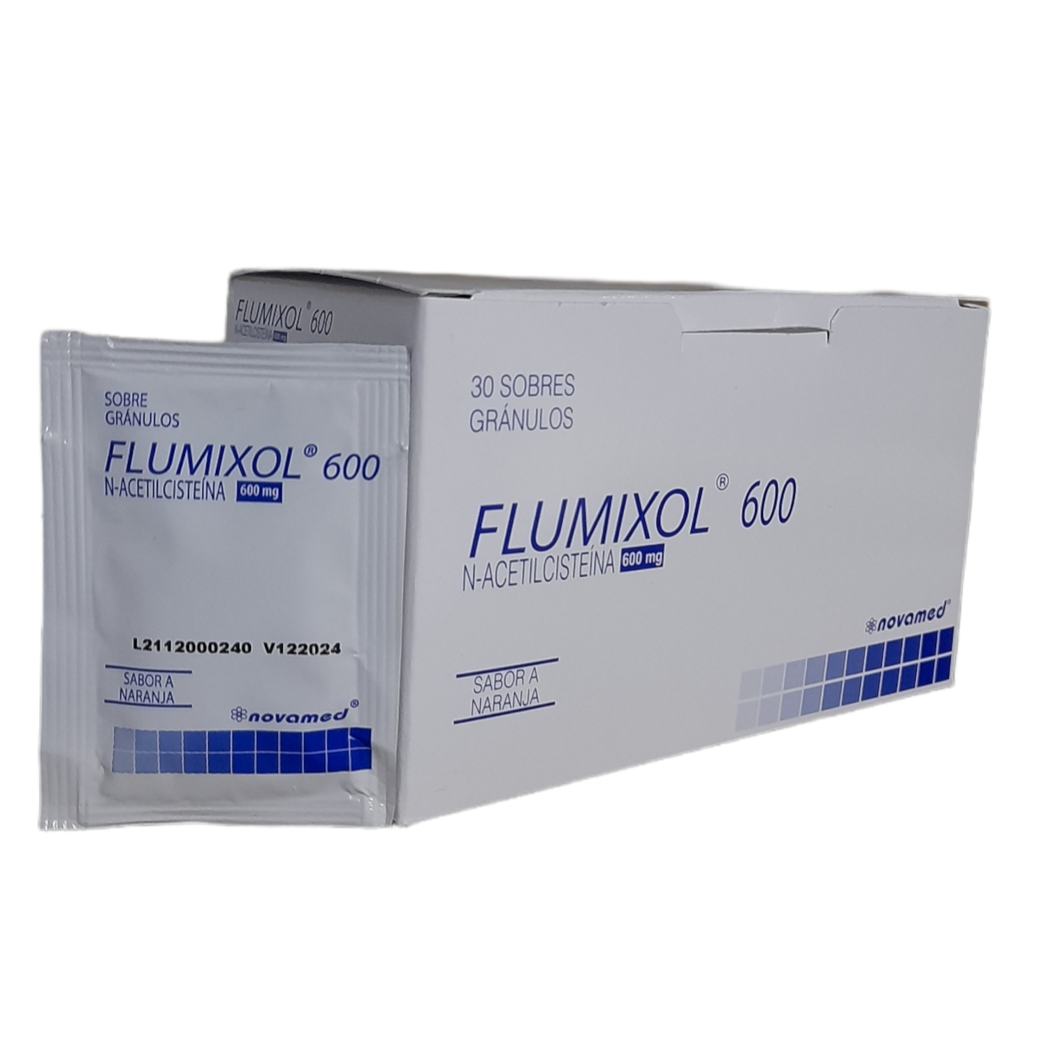 FLUMIXOL (N-ACETILCISTEINA 600 MG) X 30 SBS -N-ACETILCIST...