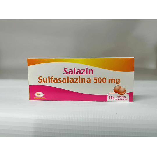 SALAZIN 500 MG X 10 TAB -SULFASALAZINA-LABQUIFAR