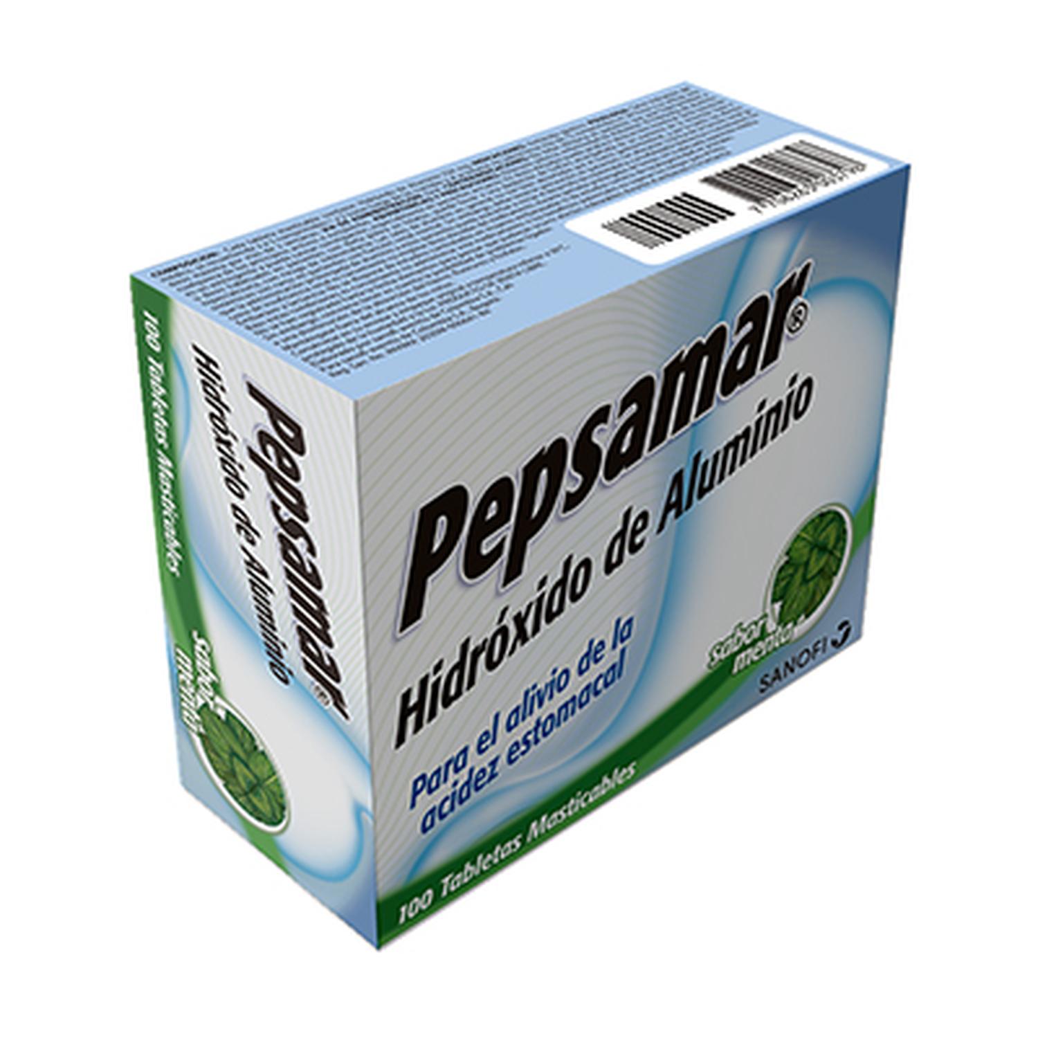 PEPSAMAR X 100 TAB- HIDROXIDO DE ALUMINIO- SANOFI- CUM - LOT