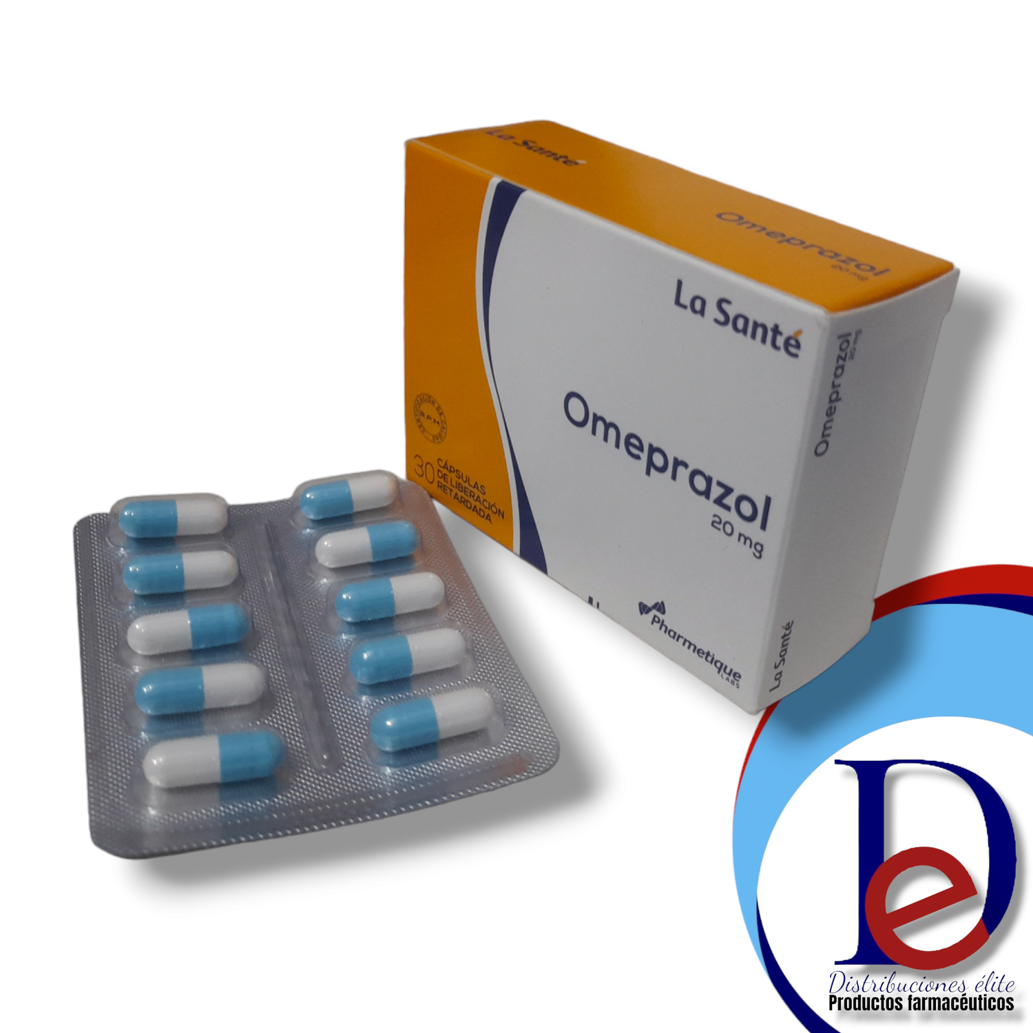 OMEPRAZOL 20 MG X 30 CAP - -LASANTE- VTO SEP 25- UBI 20-D
