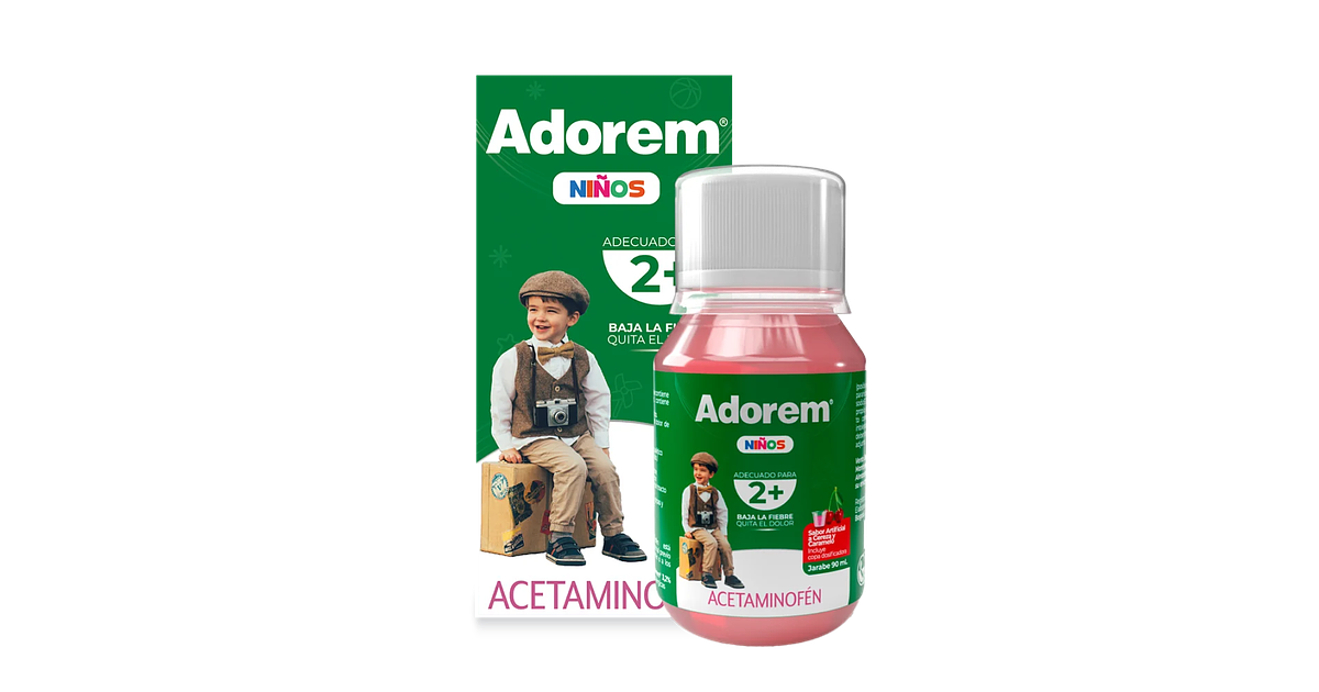 ADOREM 7+ JBE X 120 ML- ACETAMINOFEN- SIEGFRIED