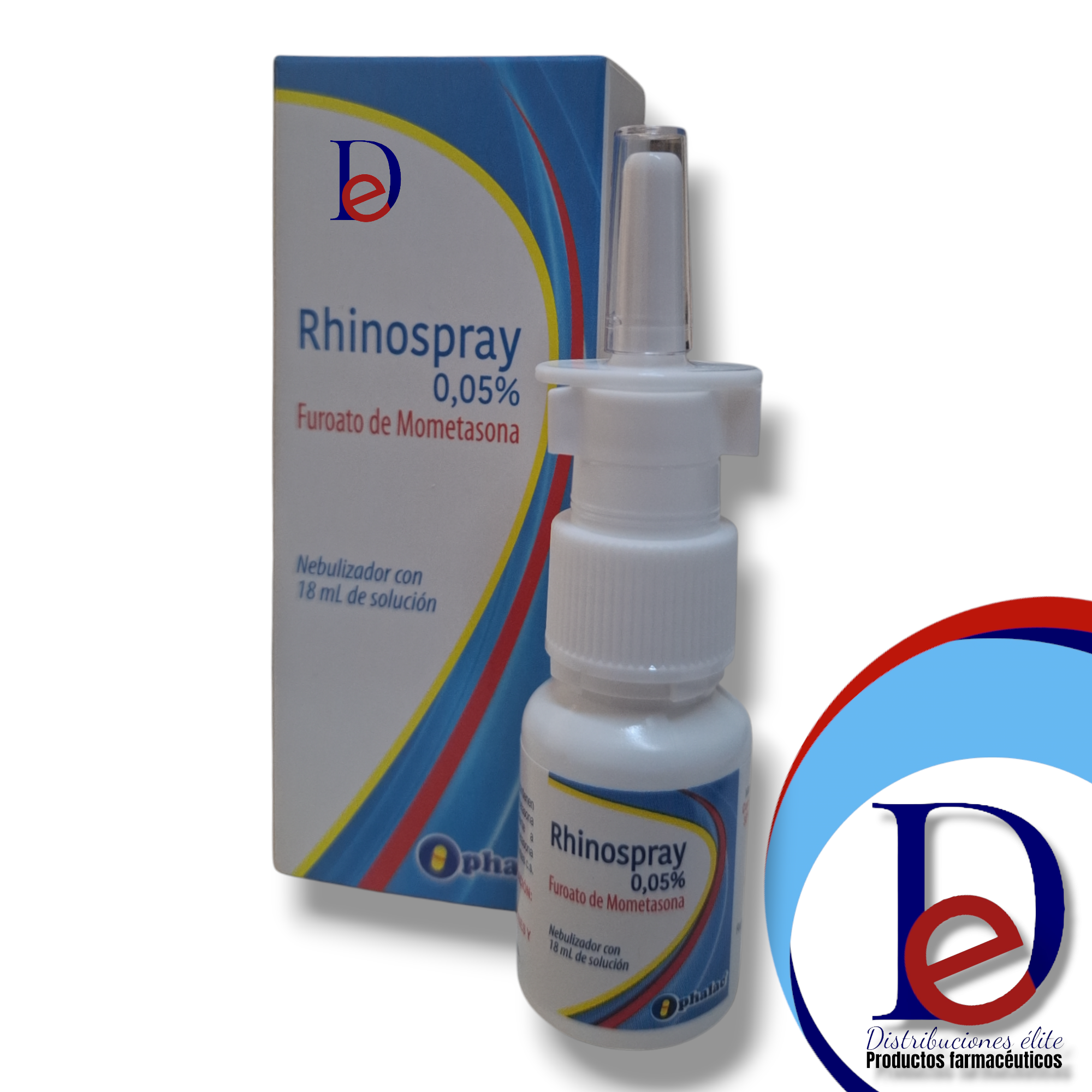 RHINOSPRAY 0.05% SPRAY NASAL X 18 ML- FUROATO DE MOMETASONA-