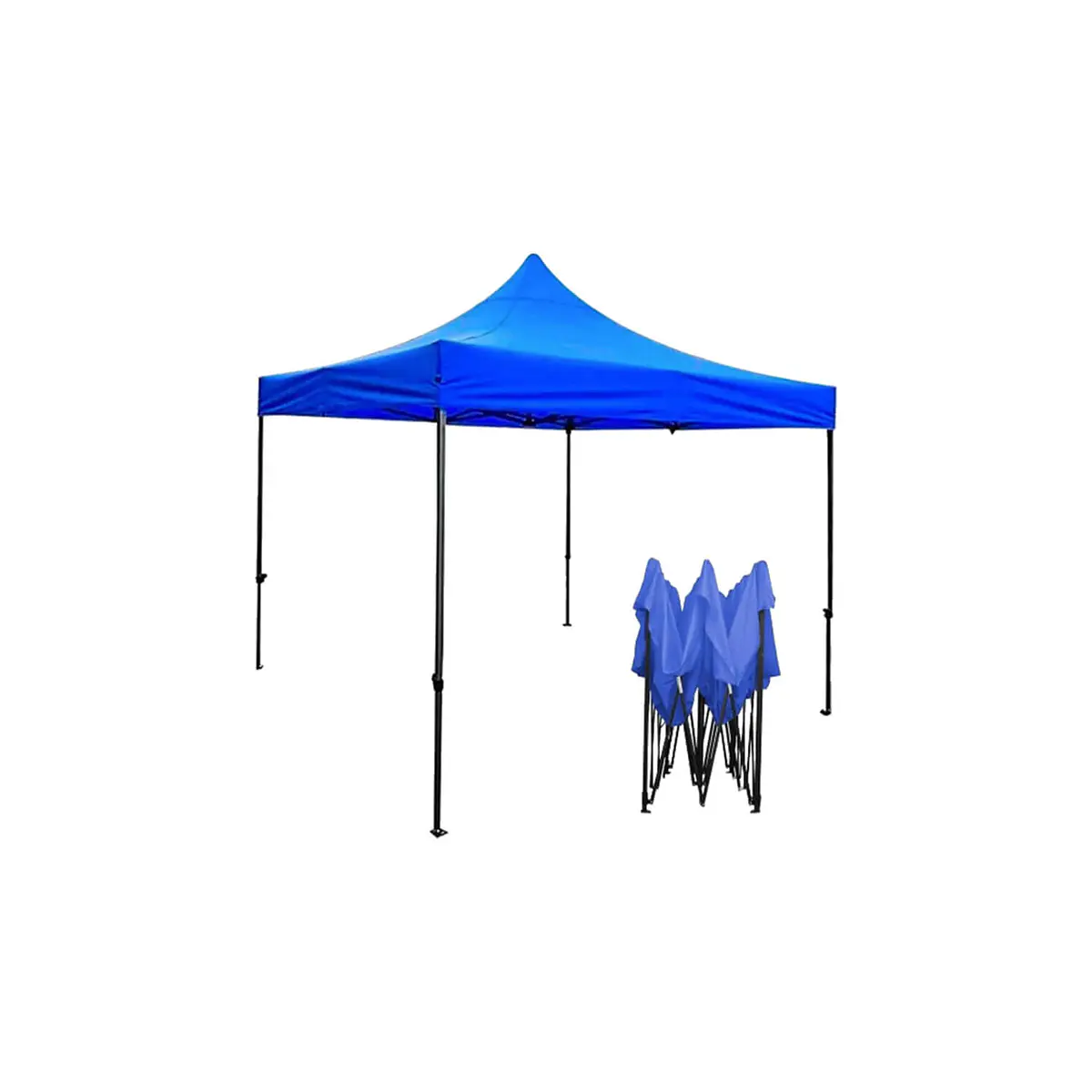 Carpa Toldo Retractil Plegable 3x3 M Reforzado Impermeable