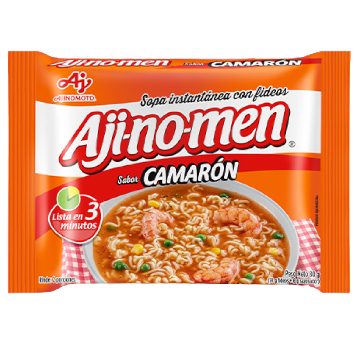 Ajinomen Camarón 80g x 24 Unidades
