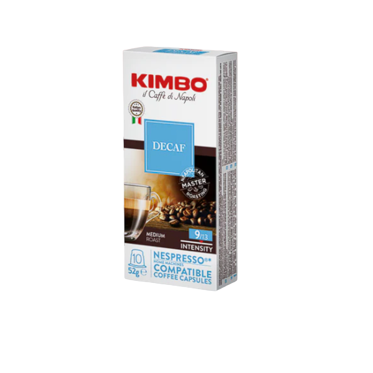 Kimbo Decaf 10 Cápsulas