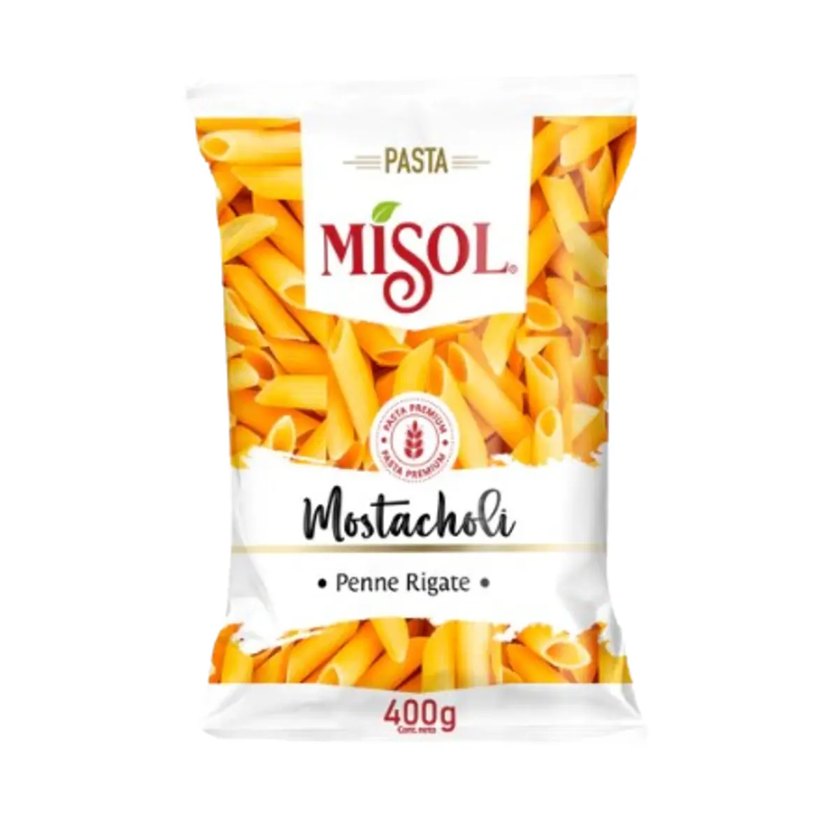 Fideos Misol Mostacholi 400gr x 2