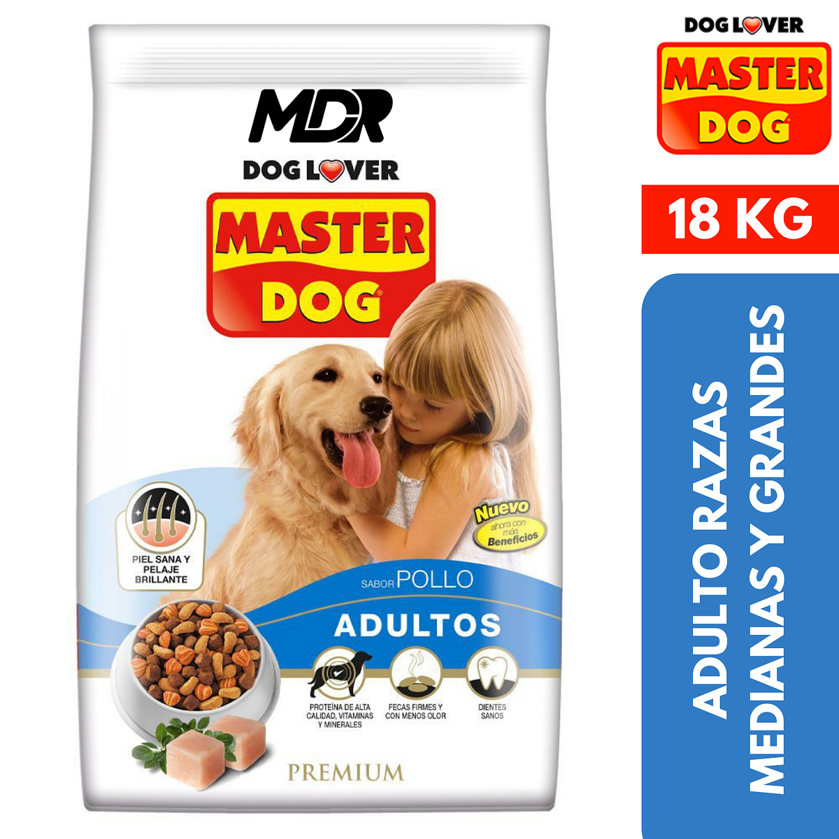 MASTER DOG ADULTO POLLO 18KG