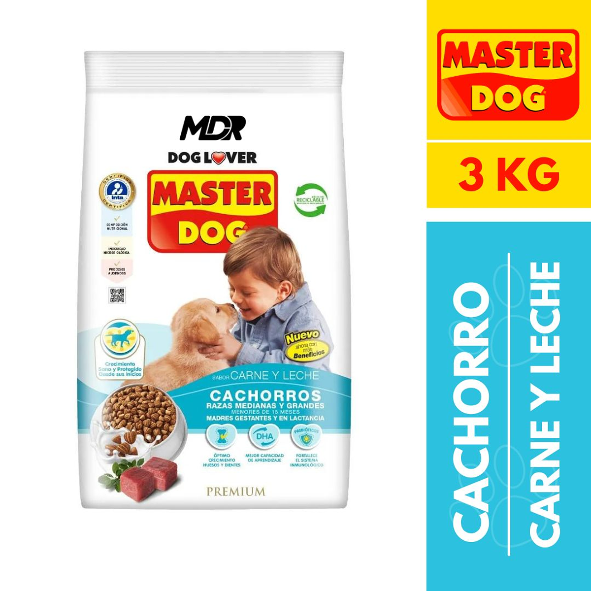 MASTER DOG CACHORRO 3KG
