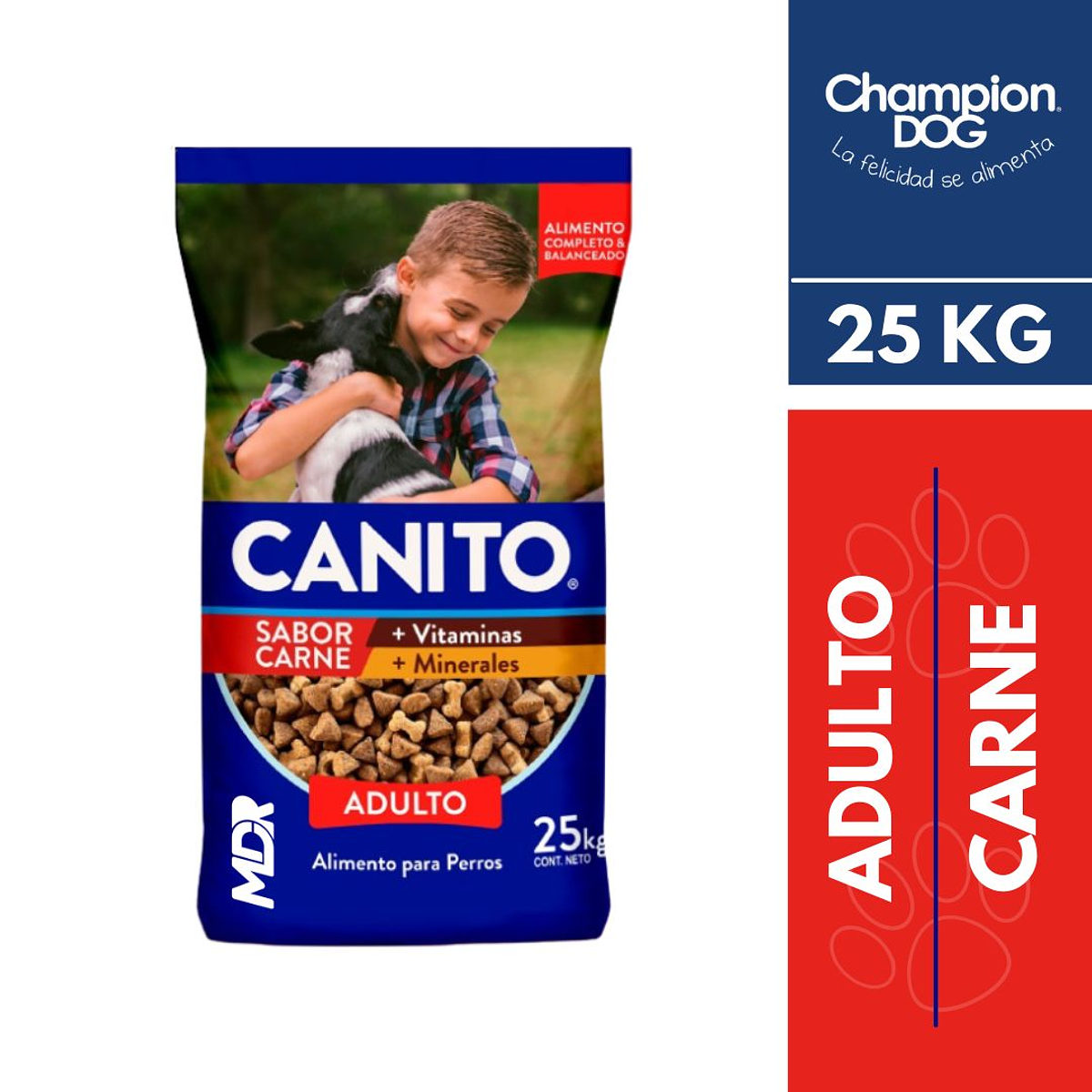 CANITO ADULTO SABOR CARNE 25 KG