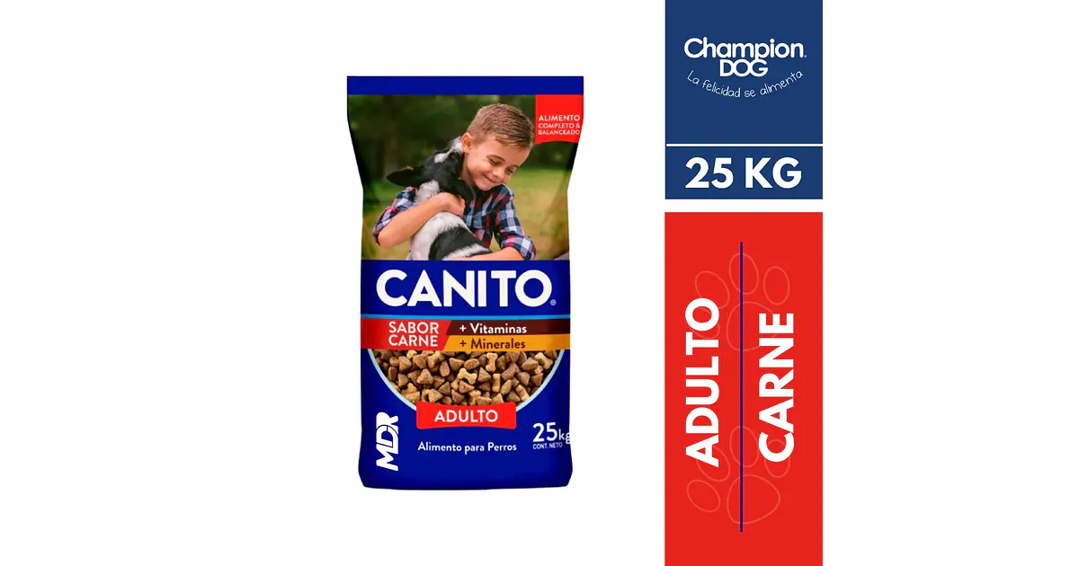 CANITO ADULTO SABOR CARNE 25 KG