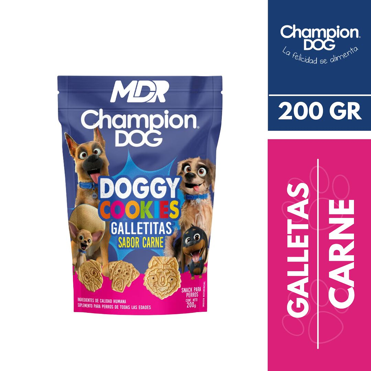 CHAMPION DOG DOGGY COOKIES 200GR