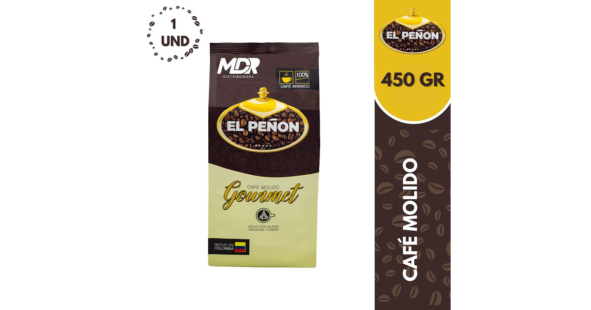 CAFE EL PEÑON 450GR x10 UND