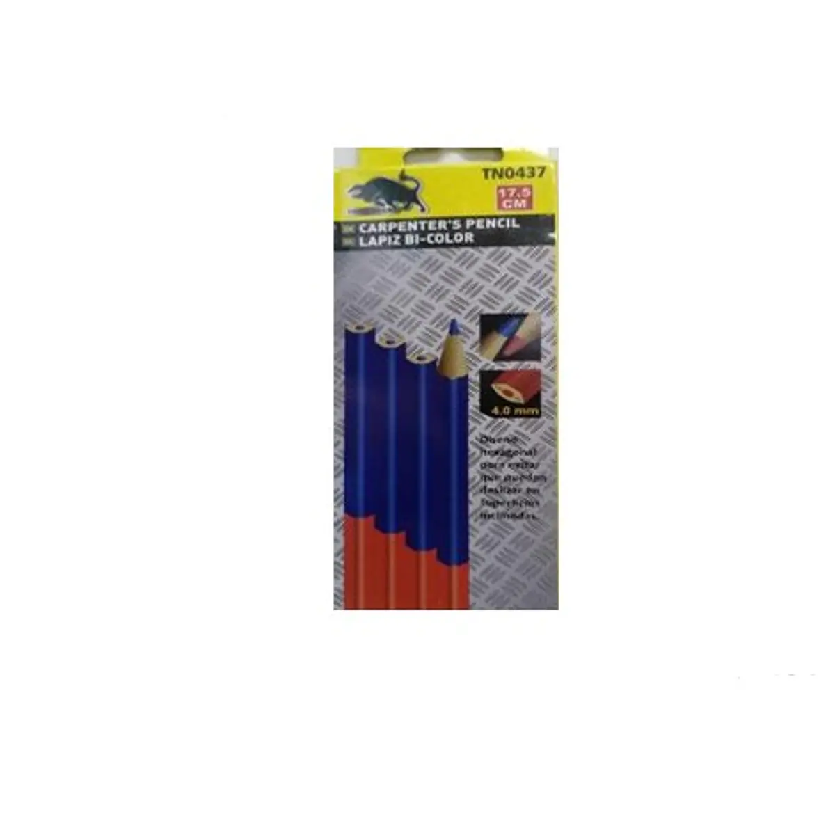 LAPIZ CARPINTERO BICOLOR CAJA 12 UNIDADES (Mayor de 3 Cajas)